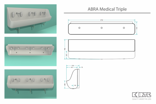 ABRA Medical Triple - Korte.LV
